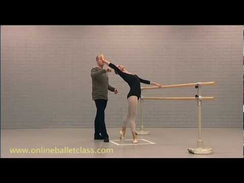 Ballet Lesson - rond de jambe - YouTube