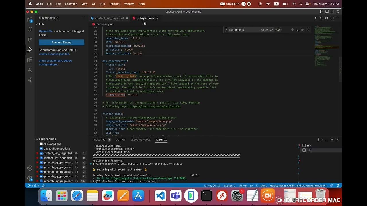 Android Id is getting unknown in flutter - YouTube