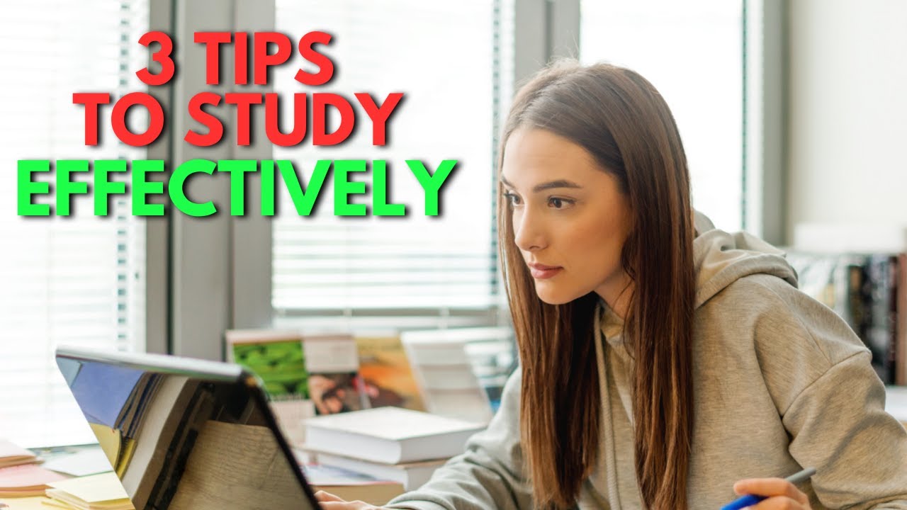 3 tips on how to study effectively #StudyTips #EffectiveLearning - YouTube