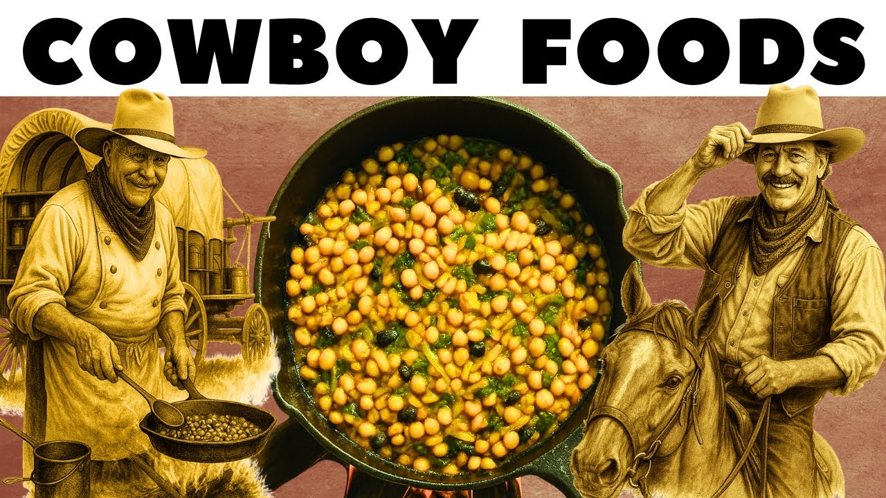 25 Foods Cowboys Ate On The Open Range - YouTube
