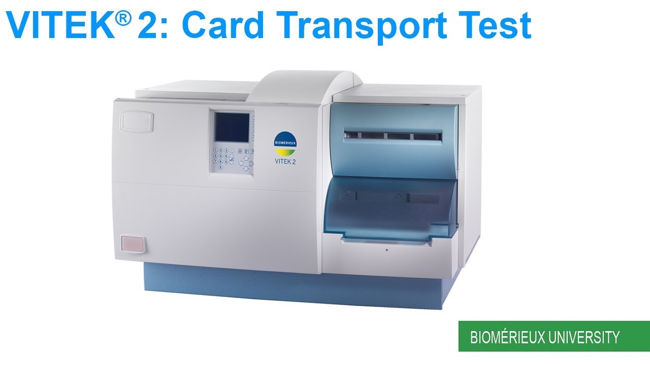 VITEK 2 Card Transport Test - YouTube