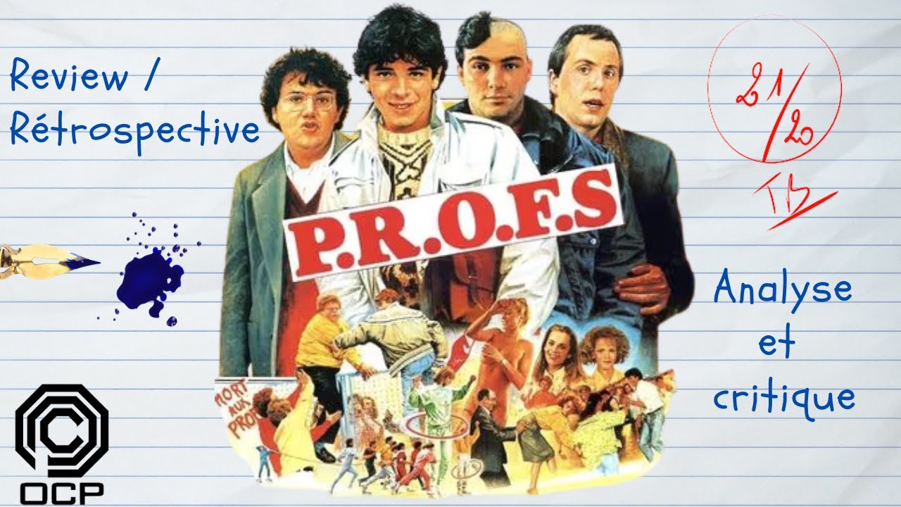 Review / Rétrospective Profs (P. R. O. F. S) 1985 Patrick Bruel Fabrice ...