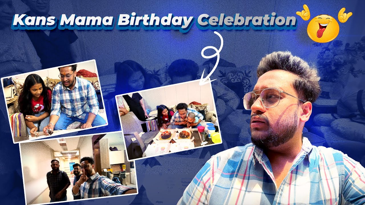 Kans Mama Birthday Celebration😀 ll @MrAyushATVlog - YouTube