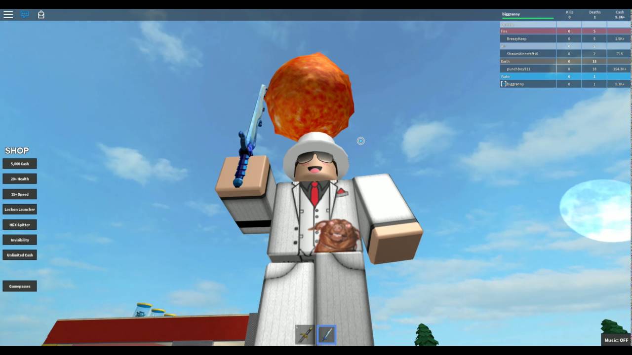 [ROBLOX: The 4 Elements Tycoon] - Lets Play Ep 2 - OP Gear! - YouTube