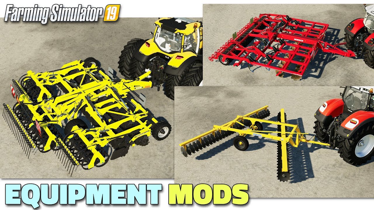 FS19 | Equipment Mods (2020-03-08/3) - review - YouTube