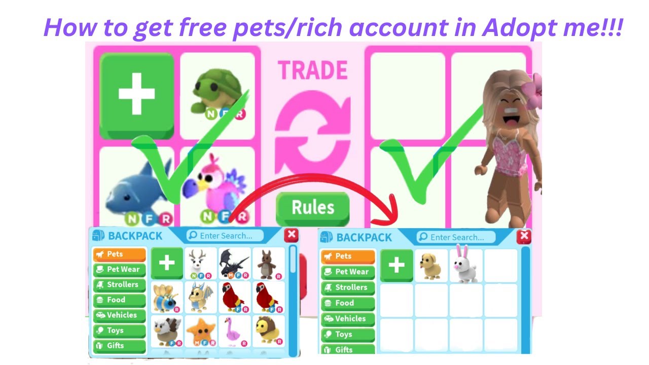 3000 Subscriber Milestone Giveaway! How to Get Rich in Adopt Me!! - YouTube