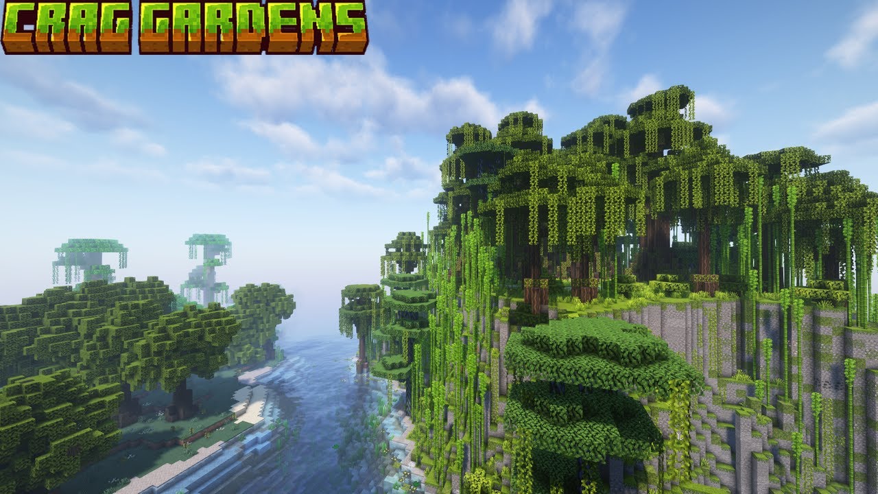 {BWG} 'Crag Gardens' Biome Showcase - YouTube