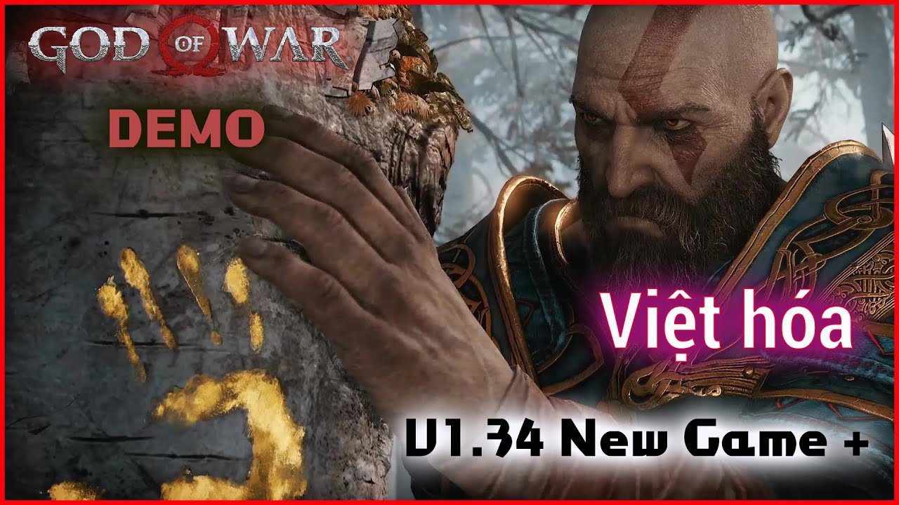 PS4 Việt Hóa Demo GOW 4 (2018) v1.34 New Game + | GOW 4 2018 PS4 VN ...