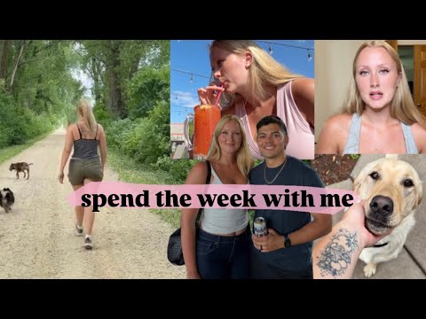 spend the week with me | shopping + baseball game + trying new restaurants