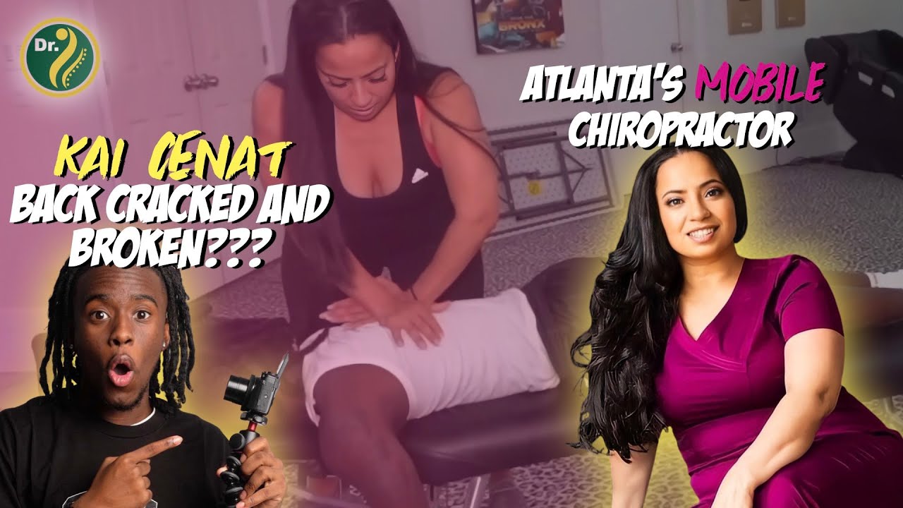 *KAI CENAT* Gets His Back BROKEN and CRACKED *Chiropractic Cracking* - YouTube