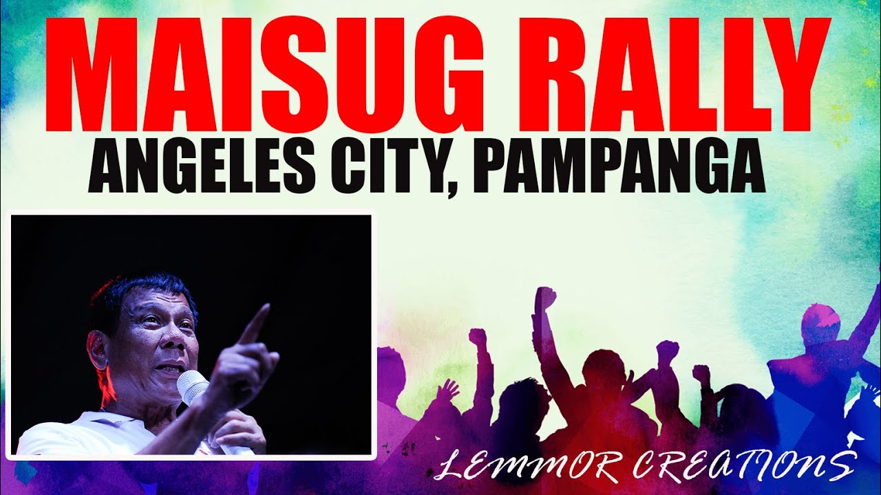 MAISUG RALLY IN ANGELES CITY PAMPANGA - YouTube