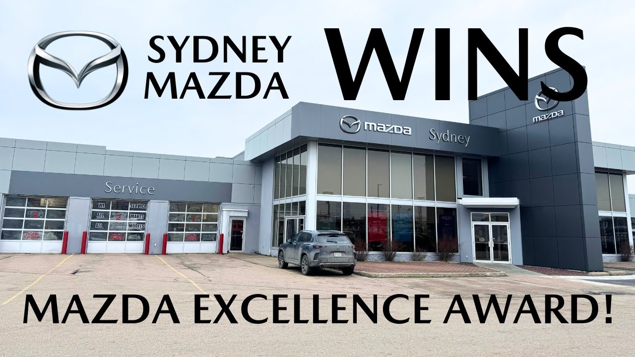 Sydney Mazda Wins Mazda Excellence Award! - YouTube