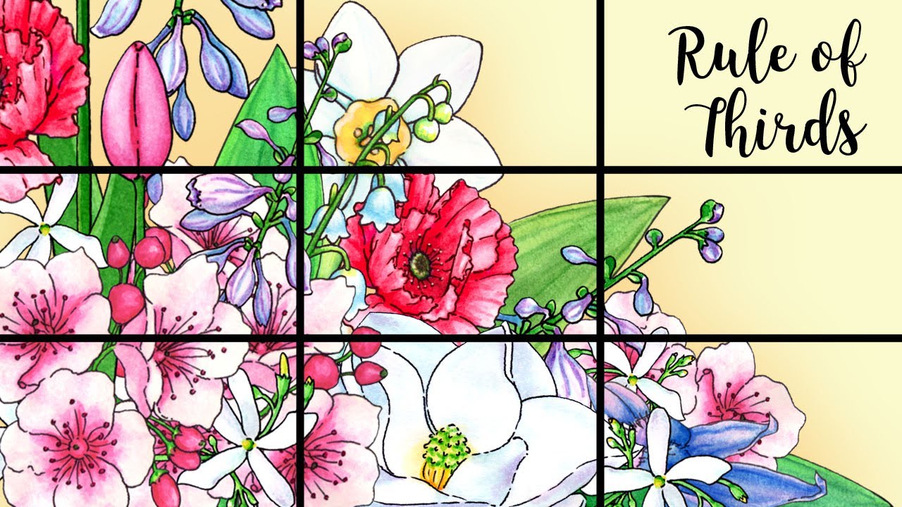 The Rule Of Thirds Extended - Art Basics - YouTube