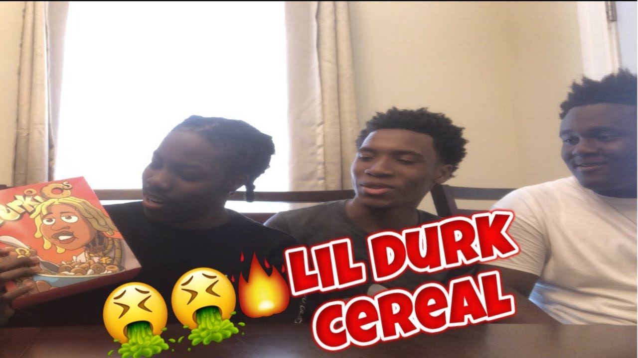 Lil Durk’s cereal (DURKIOs) taste test - YouTube