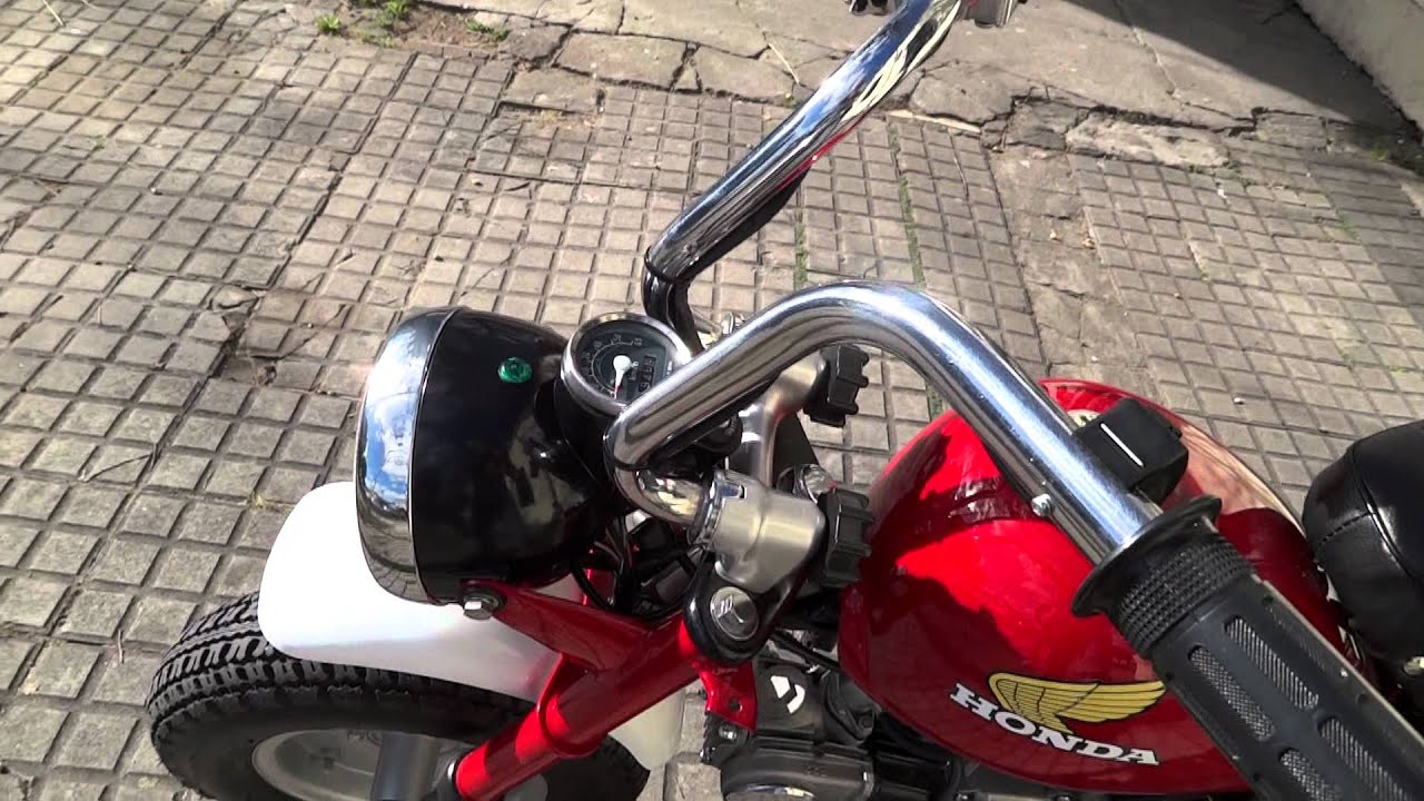 Honda Monkey Z50J 1981. La Plata, Buenos Aires. Argentina. - YouTube