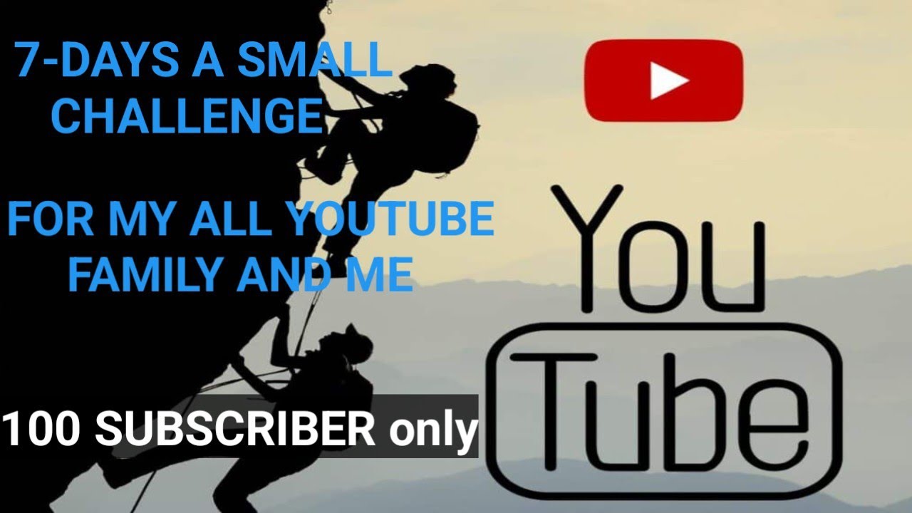 7 days a hard challenge | 7 days challenge for my all youtube family ...
