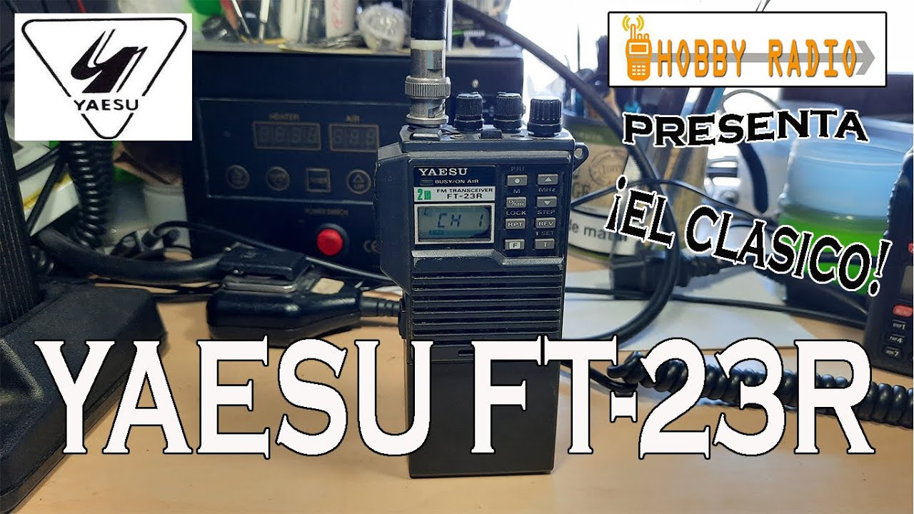 28.Yaesu FT 23R manejo - YouTube