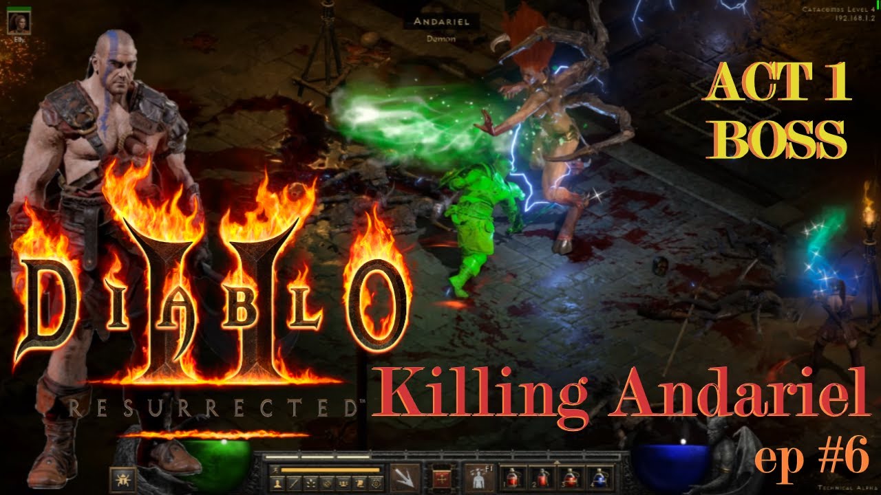 Diablo 2 Resurrected | Andariel - YouTube