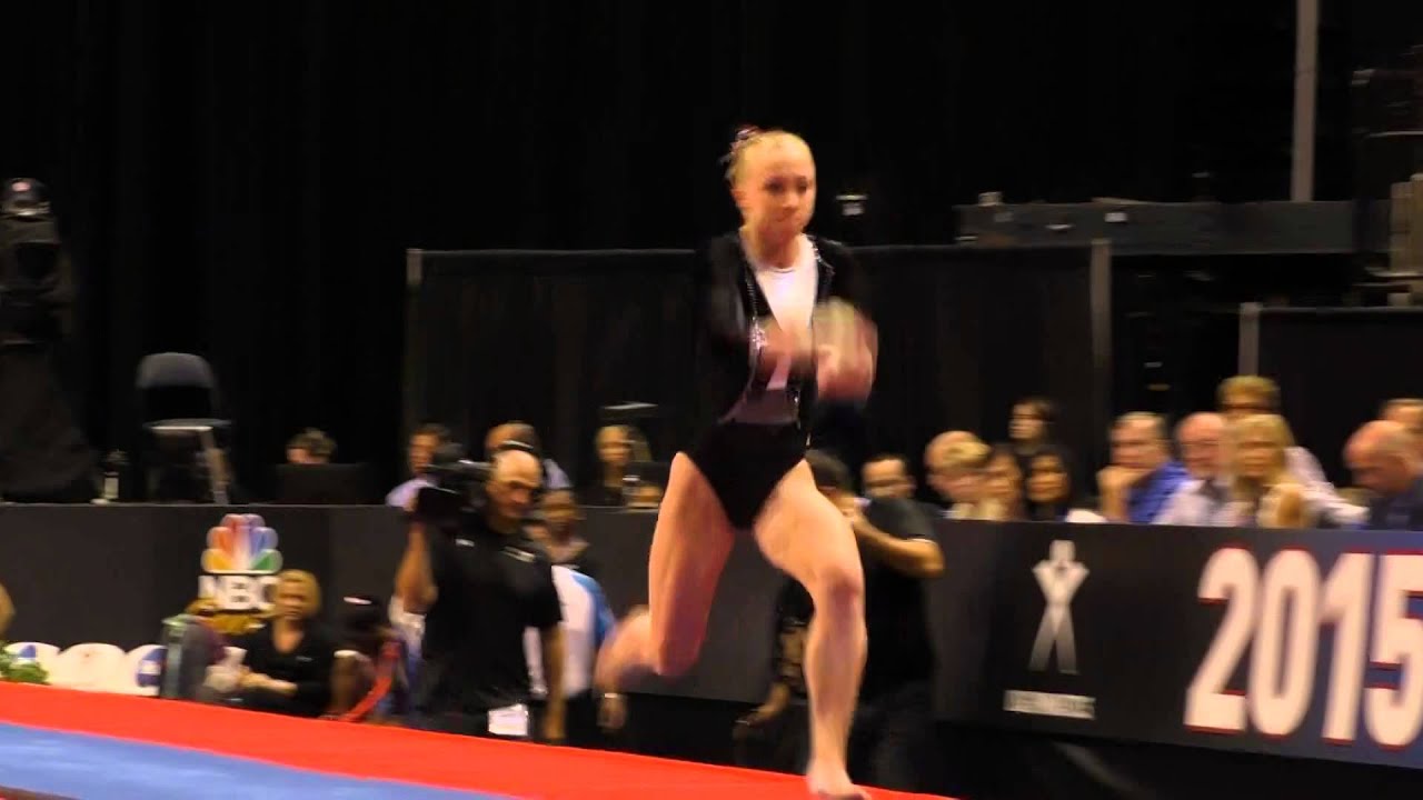 Bailie Key - Vault - 2015 P&G Championships - Sr. Women Day 2 - YouTube