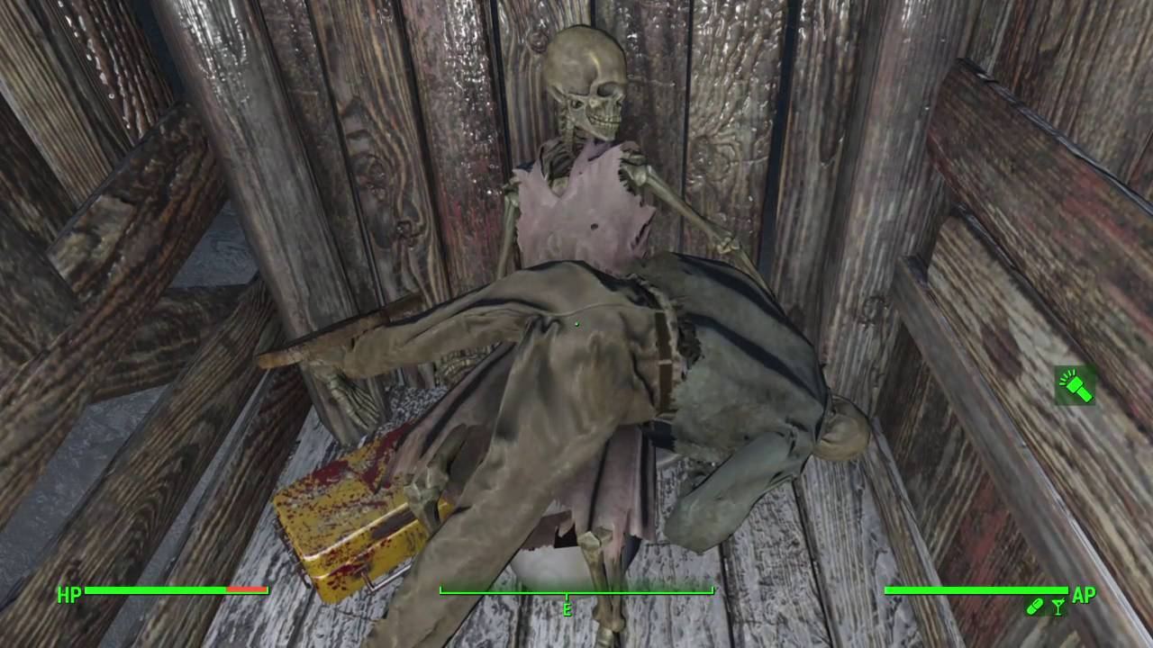 Fallout 4 skeleton drama - YouTube