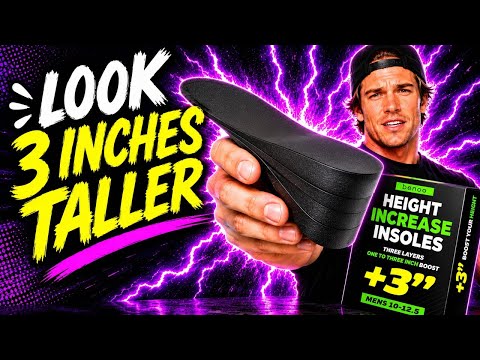 Height Increase Insoles for Mens Shoes | Is It Worth It?