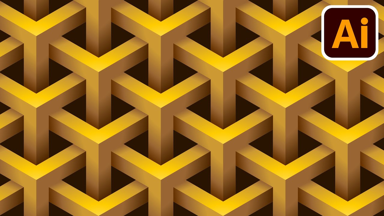 Pattern Design Hexagonal Adobe Illustrator Tutorials 100 YouTube Pattern Design Hexagonal Adobe Illustrator Tutorials 100 YouTube