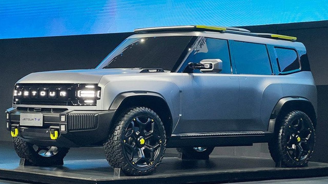 Jetour T2 2024 SUV similar to Range Rover Defender - YouTube