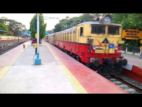 Train 13113 Kolkata-Lalgola (Hazarduari Exp.) Skipping Kanchrapara ...