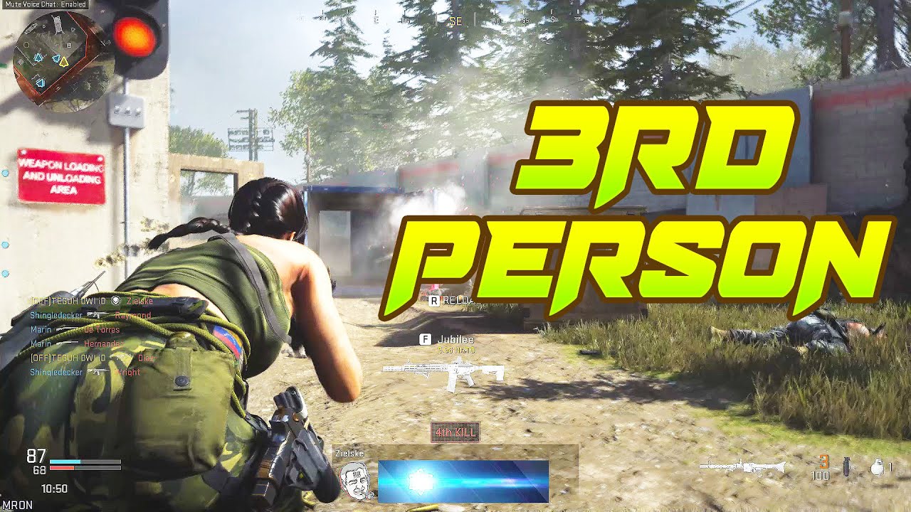 3RD PERSON MODE in Modern Warfare 2019 is so ADDICTIVE! - YouTube