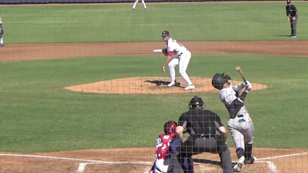 Lucas Knowles, LHP, Nationals (2022 Arizona Fall League) - YouTube