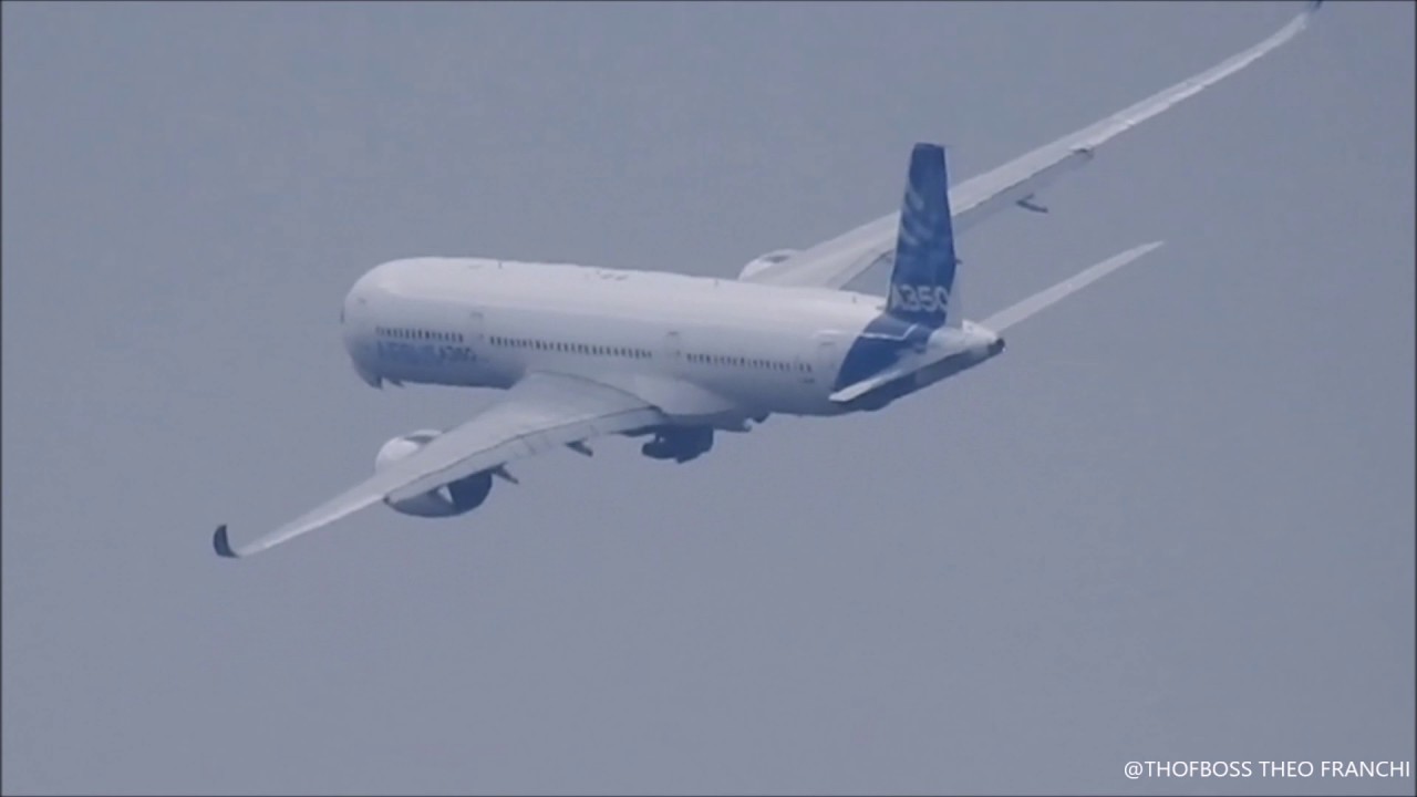 A350-900 F-WXWB full yellow patern - YouTube