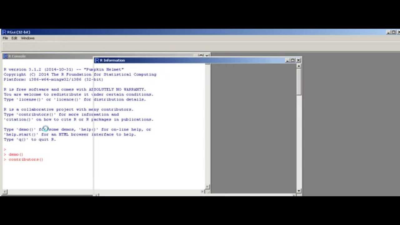 CURSO DE ESTATÍSTICA R INTERFACE DO R O QUE É O SOFTWARE R OU LINGUAGEM ...