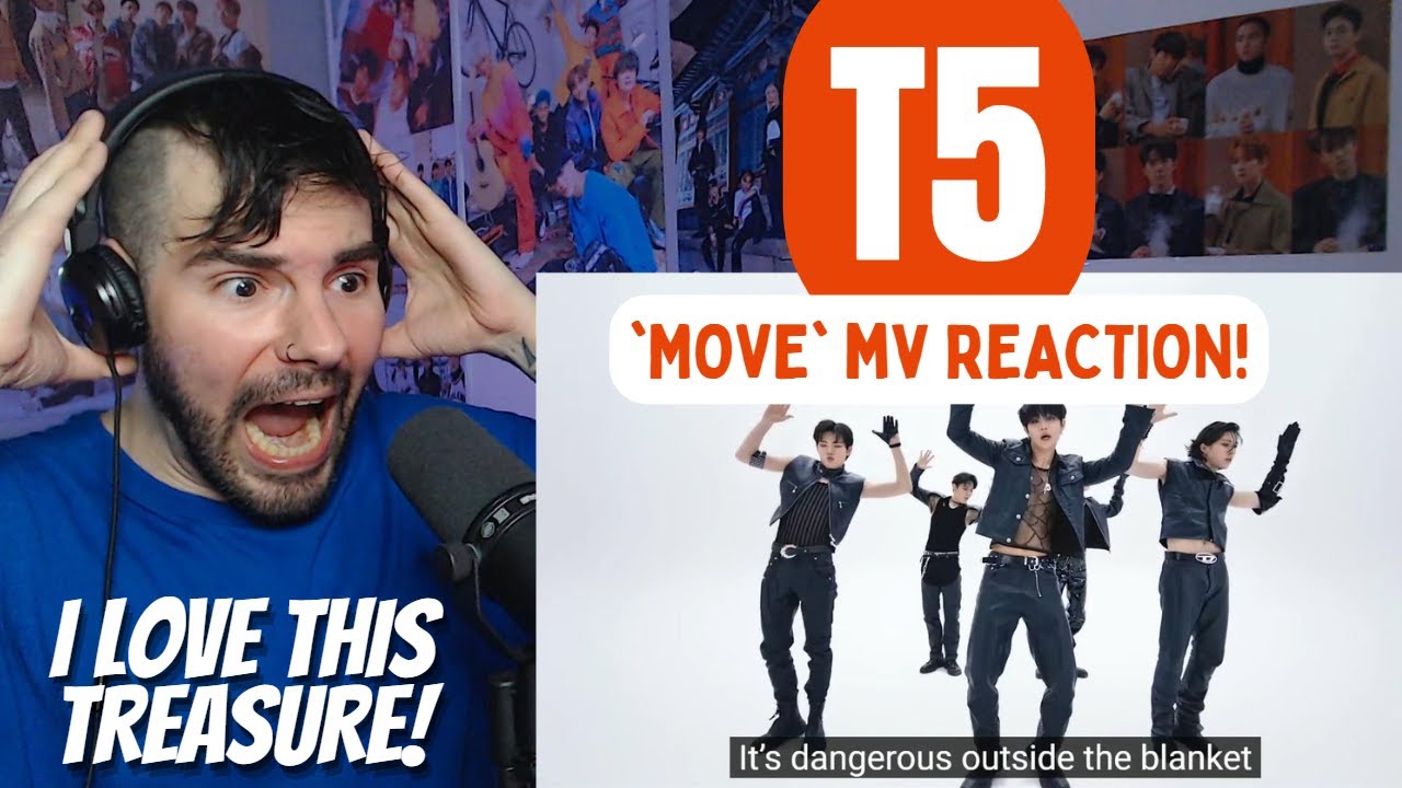 T5 (TREASURE) - 'Move' MV Reaction! - YouTube