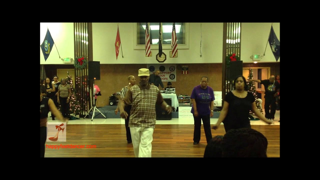 A J Dease - Steppers On The Move @ Baltimore Throwdown Line Dance 12/08/12 - YouTube
