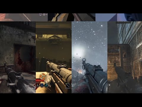 The Evolution Of The MP-40 In Cod Zombie Games - YouTube