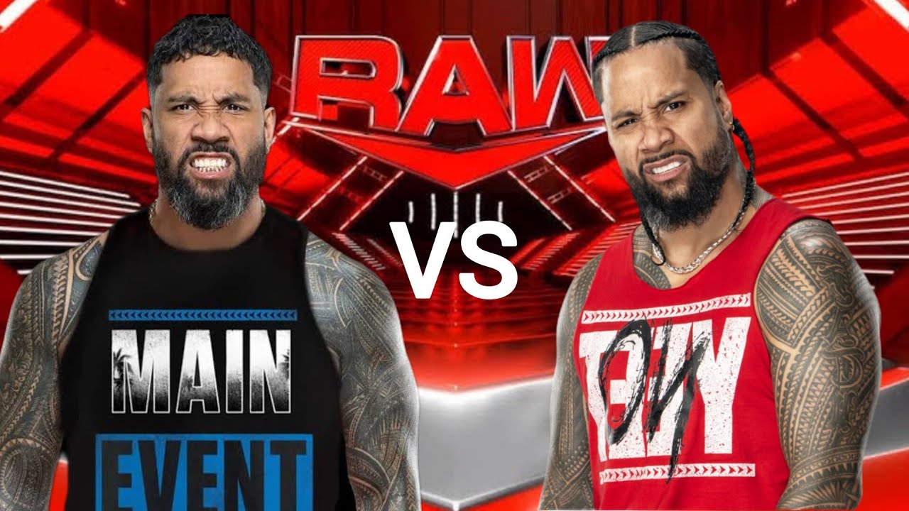 WWE MAIN EVENT LIVE FULL MATCH - Jey Uso VS Jimmy Uso !! - YouTube