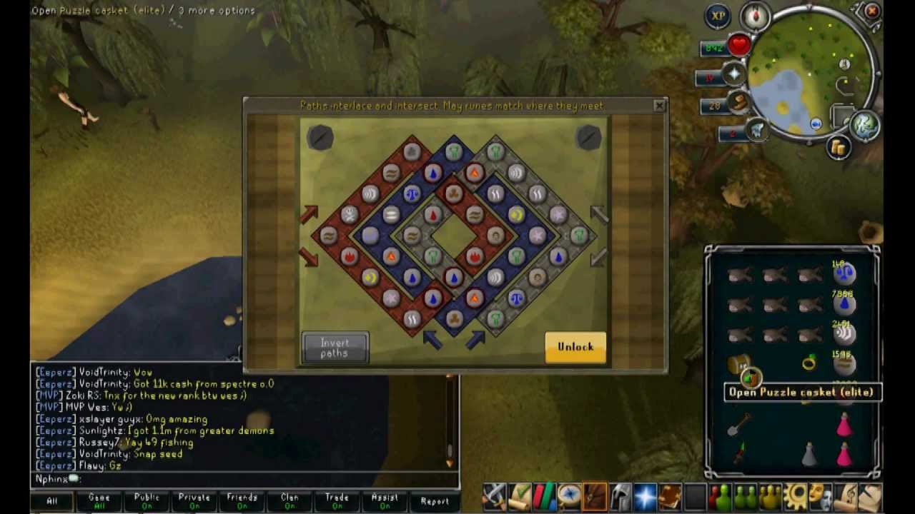 Runescape Clue Scroll lvl 4 (Elite) - Rewards/Walkthrought/Guide #3 ...