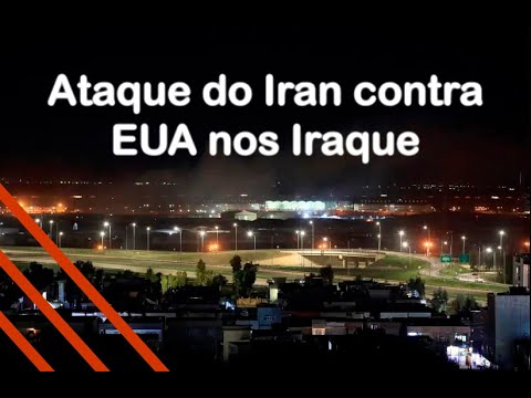 Mísseis do Iran atacam embaixada dos EUA no Iraque - YouTube