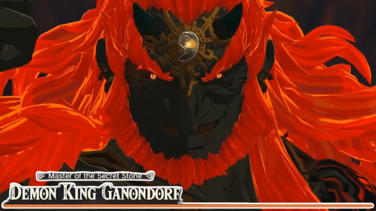 Defeating Demon King Ganondorf "Master of the Secret Stone" - Zelda ...