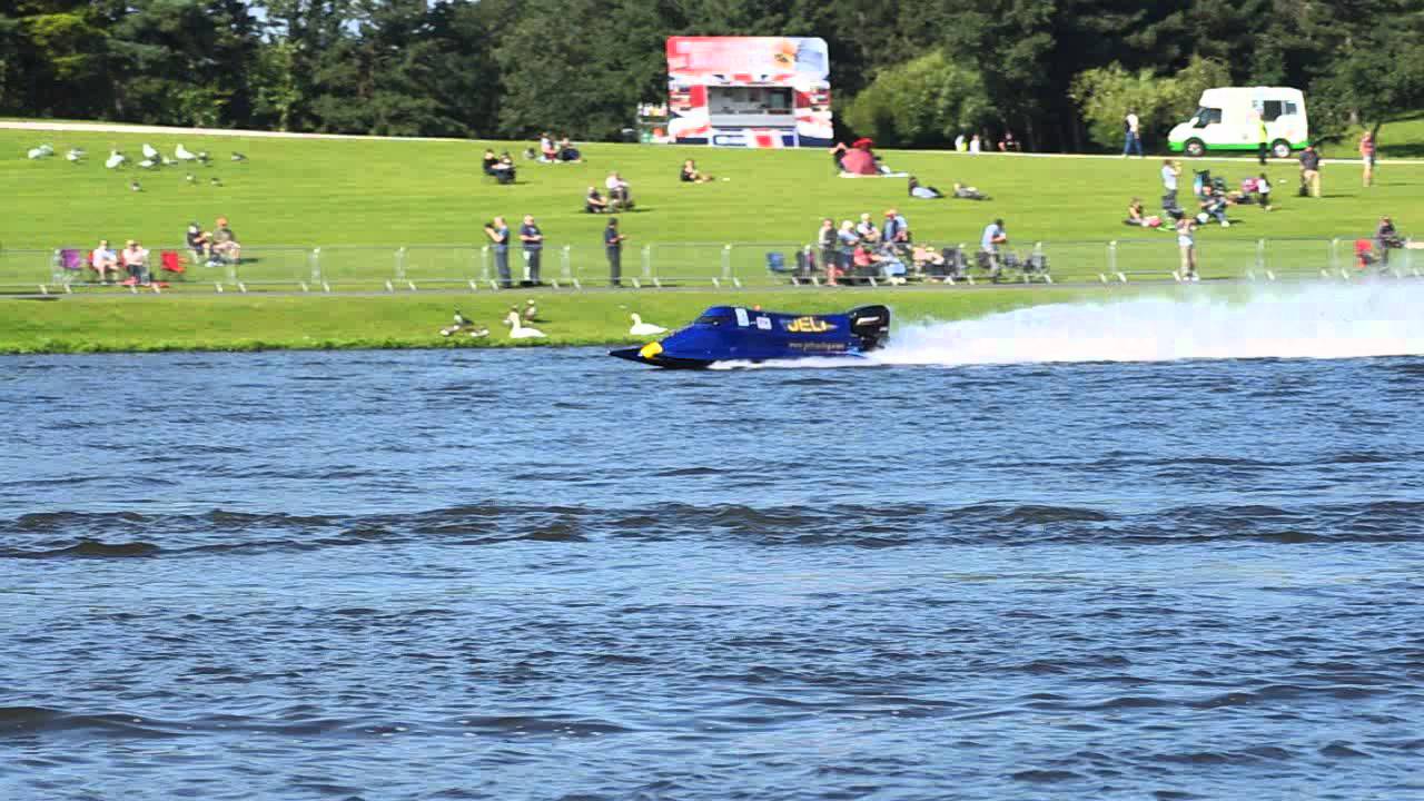 UIM F2 Powerboat Racing Qualifying 2 Nottingham 2012 - YouTube