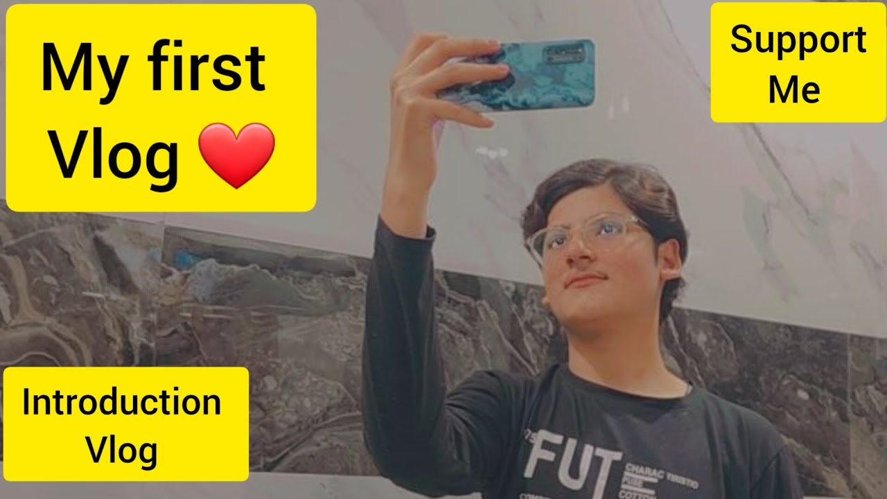 My first vlog || My first video on YouTube ||#my_first_vlog - YouTube