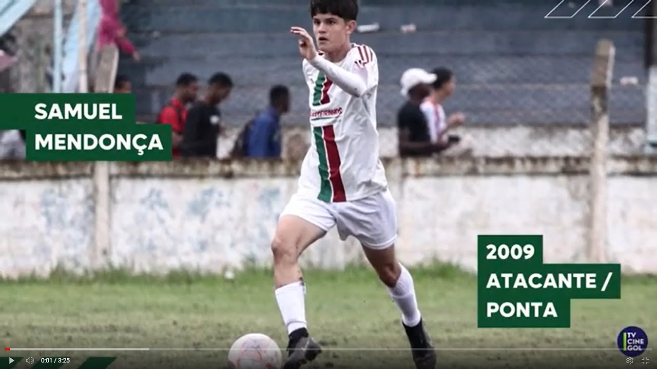 TV CINEGOL 2022 - SAMUEL MENDONÇA ATACANTE / PONTA - YouTube