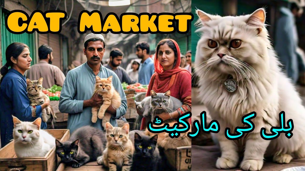 Latest Cat Market in Karachi | Saddar Cat Market | Billi ki Market | 19 ...