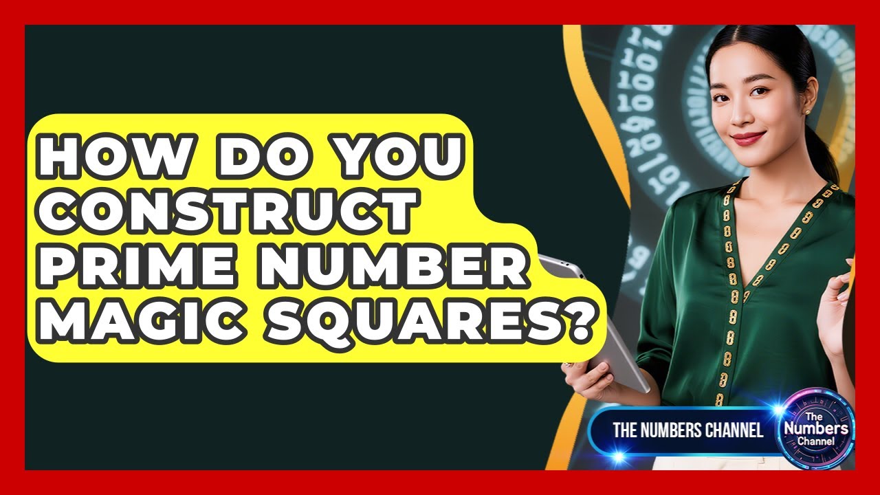 How Do You Construct Prime Number Magic Squares? - The Numbers Channel ...