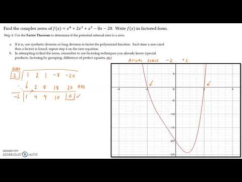 5.4 Complex Zeros Video 3 - YouTube