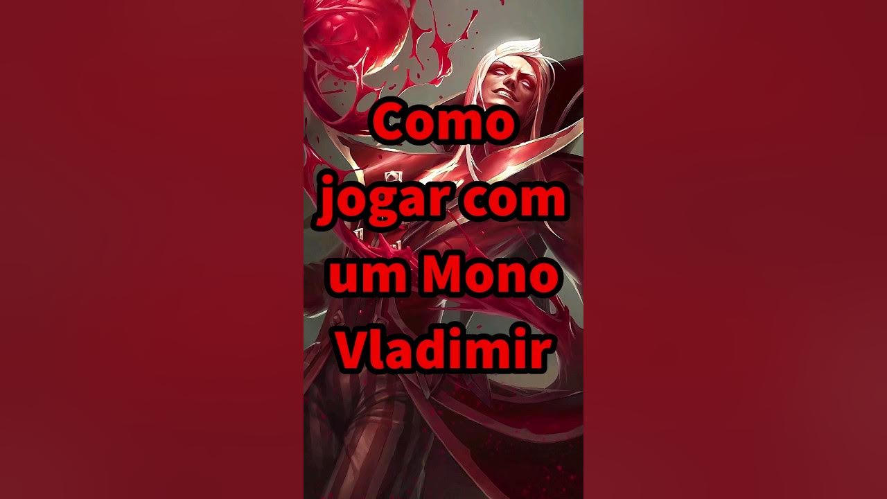 Como jogar com um mono Vladimir #leagueoflegends #wildrift #fyp - YouTube