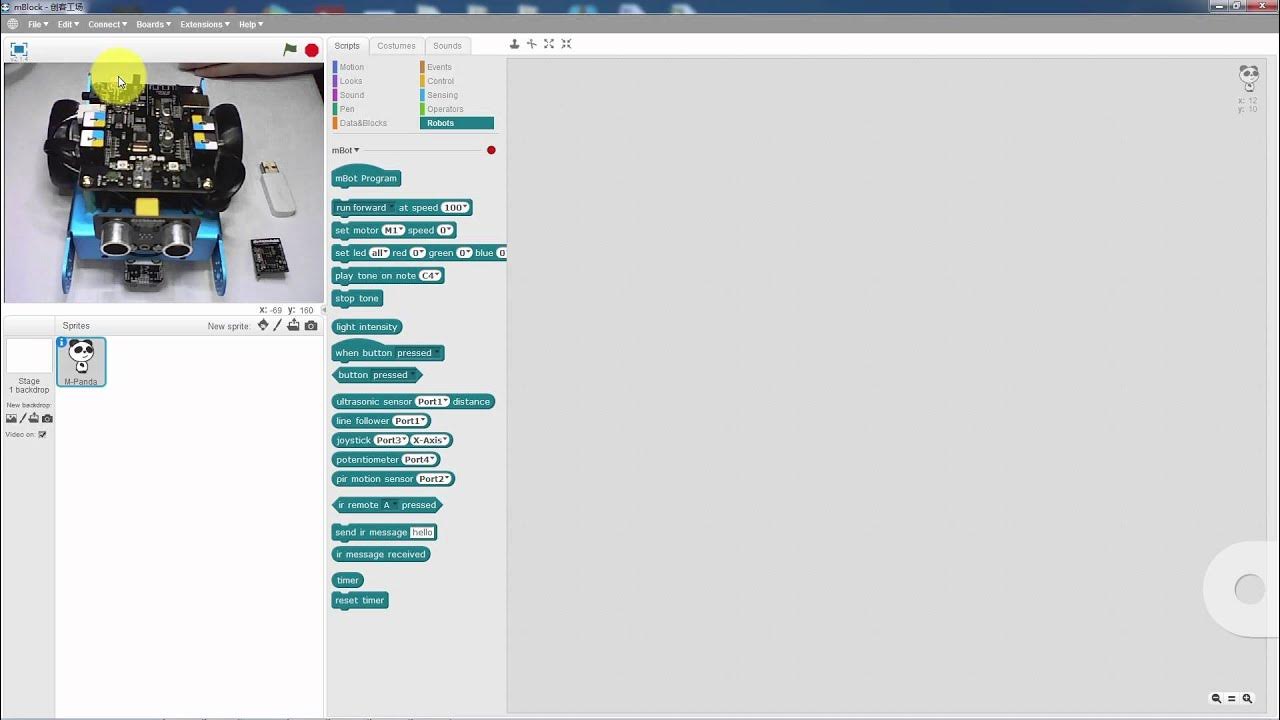 Tutorial 2: How to use 2 4G wireless serial with mBot - YouTube