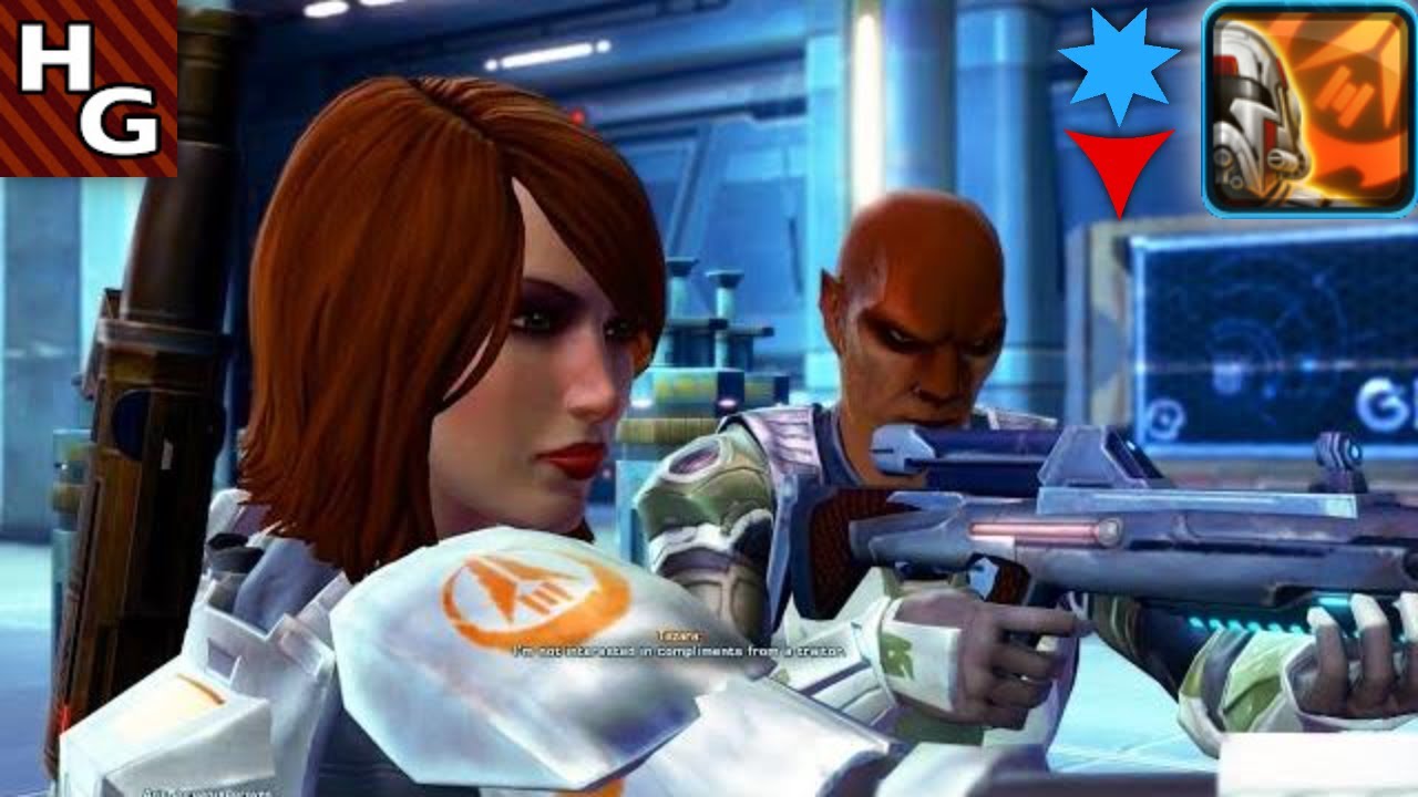 SWTOR Trooper [Female] Coruscant (03) More Old Friends [Prologue #9 ...