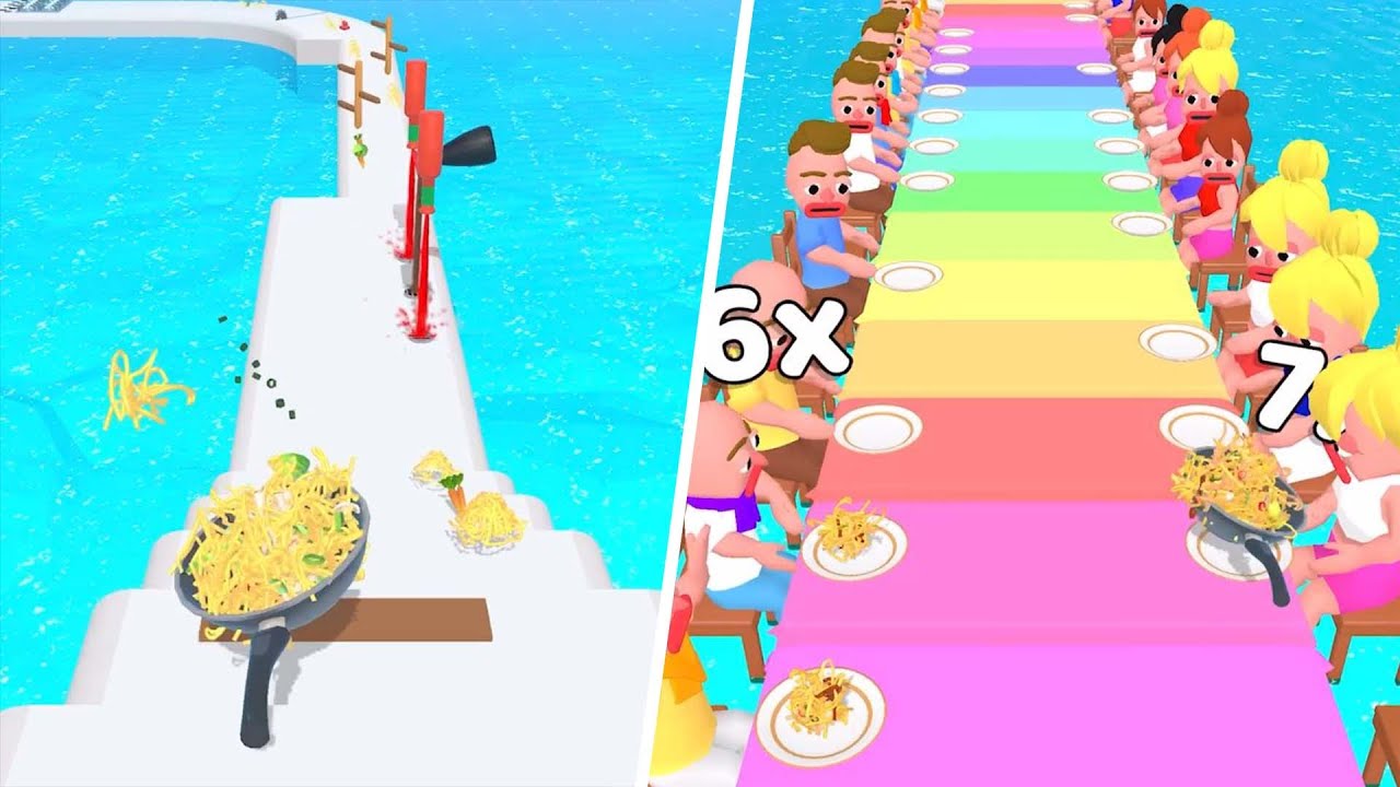 Noodle Run - Best Levels Mobile Walkthrough Trailer - Android Gameplay ...