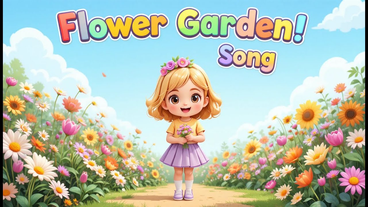Flower Garden Song for kid | Nursery Rhymes for Kids - YouTube